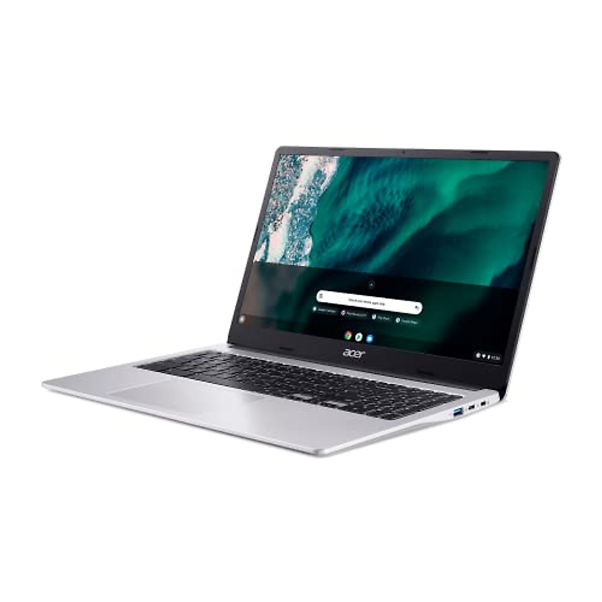 Acer Chromebook 315 Laptop | Intel Celeron N4500 | 15.6" Full HD IPS Display | Intel UHD Graphics | 4GB LPDDR4X | 64GB eMMC | Intel Wi-Fi 6 | DTS Audio | USB Type-C | Chrome OS | CB315-4H-C8XU