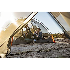 Kelty Late Start 1P - Lightweight Solo Backpacking Tent with Quickcorners, Aluminum Pole Frame, Waterproof Polyester Fly, 1 Person Capacity