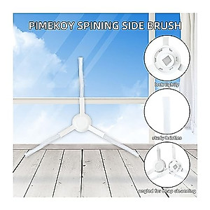 AGribo Vacuum Cleaner Parts,Compatible for Mi Robot Vacuum Mop 2S / Mop P/Mop Pro / XMSTJQR2S / STYTJ02YM Replacement Parts Main Side Brush,Hepa Filter, Mop (Color : Set J)