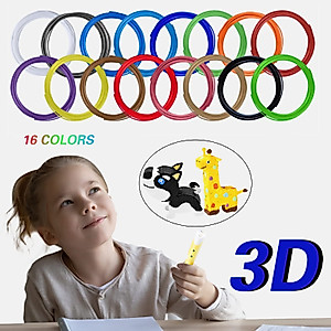 GpahrrDnij 3d Printing Pen Consumable Low Temperature And High Temperature Room Temperature Consumable 3D Writing Pens Fine Point (Camouflage, One Size)