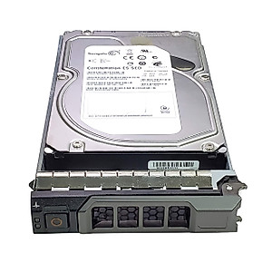 Seagate 2TB 7.2K 3.5" 6Gb/s SAS Hot Swap Hard Drive with Tray Compatible with Dell PowerEdge R710, R720, and R730 Servers (Renewed)