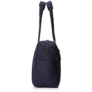 Vera Bradley Women's Microfiber Large Stroll Around Baby Diaper Bag, Classic Navy, One Size