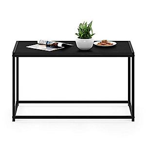 FURINNO Camnus Modern Living Coffee Table, Americano, 15.74 in x 30 in x 17.51 in