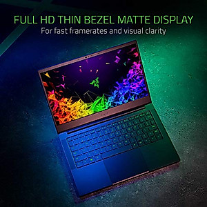 Razer Blade Stealth 13 Ultrabook Laptop: Intel Core i7-8565U 4-Core, NVIDIA GeForce MX150, 13.3" FHD 1080p, 16GB RAM, 256GB SSD, CNC Aluminum, Chroma RGB Lighting, Thunderbolt 3, Black