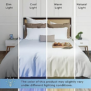 WhiteClassic White Duvet Cover Queen Size Zipper Closure - Luxury Soft Queen Duvet Cover Set 3 Piece, 1 Duvet Cover 90x90 and 2 Pillow Shams | Comforter Not Included