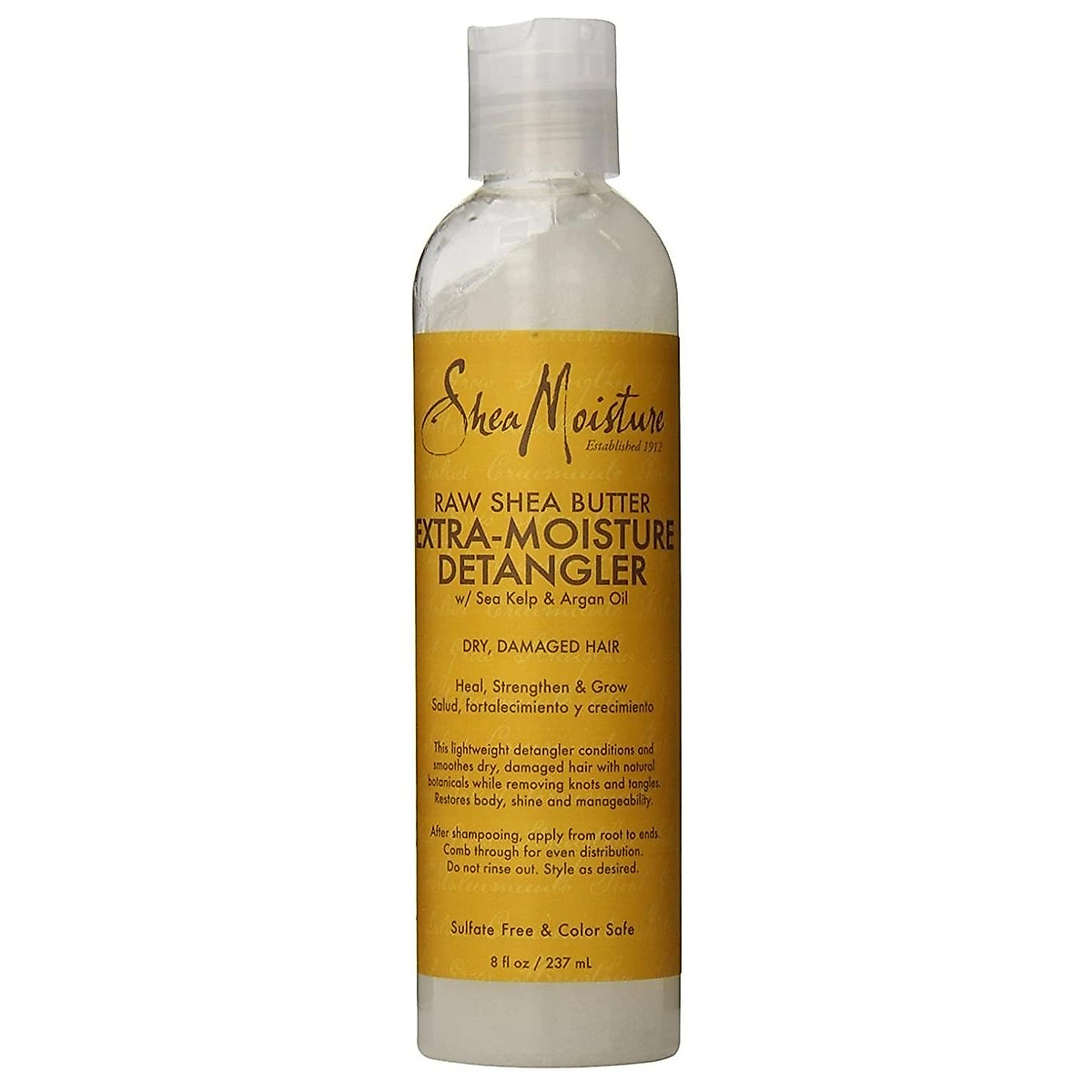 Shea Moisture Raw Shea Detangler 8 Ounce (235ml) (3 Pack)