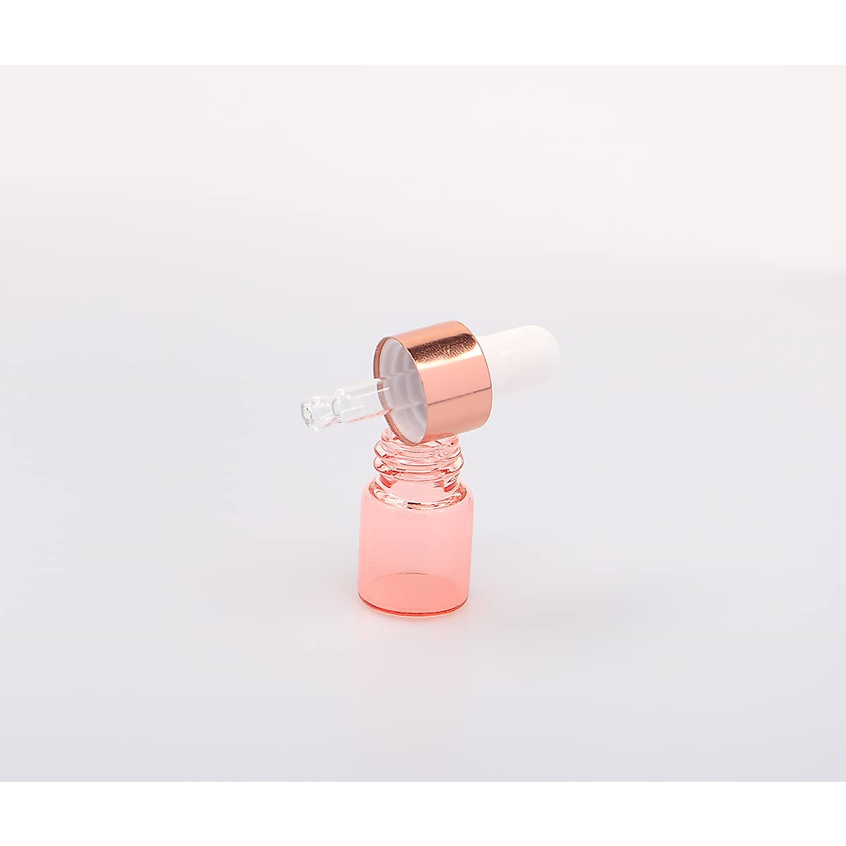 30 Pack Set, Pink Glass Dropper Bottles Essential Oils Dropper Bottles Mini Sample Bottles DIY Perfume Cosmetic Containers Glass Vials With Glass Eye Dropper (1ml)