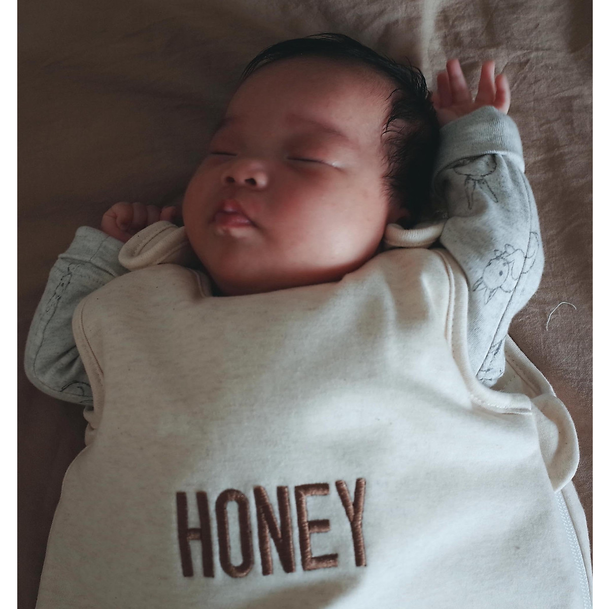 Owlivia Baby Sleep Sack, 100% Organic Cotton Toddler Sleeping Bag, TOG 2.5 Unisex Wearable Blanket For Winter (6-18 Months, Brown Bear)