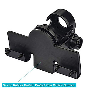 Bingfu Vehicle CB Radio Mobile Radio Antenna Mounting Through Hole Fix Bracket 16mm Hole Lip Mount for Car Truck CB Radio Ham Radio Amateur Radio Antenna UHF SO239 Female Bulkhead Mount Connector