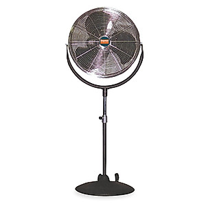 Dayton 1ANZ7 Air Circulator, 20 In, Pedestal Mount, 115v