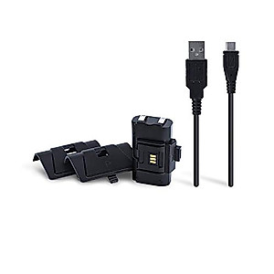 PDP Gaming METAVOLT Rechargeable Battery Pack for Xbox Controllers - Microsoft Licensed Cross-Compatible Xbox Series X|S, Xbox One Accessory, Secure Magnetic Port, LED, 20 Hours of Play Per Charge