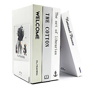 Bookend-Plastic Acrylic Bookends，Bookends，Book Ends for Shelves，Bookshelf Book Holder，Heavy Duty Book Ends (Transparent Book Ends)
