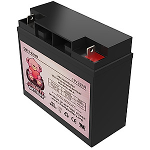 Charity Battery CB12-22 12V 22Ah SLA Battery Replacement for NP18-12 51814 6FM17 6-DZM-20 6-FM-18