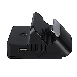 DERCLIVE HDMI 2. 0A Portable Charging Dock Bracket TV Video Converter for Nintendo Switch