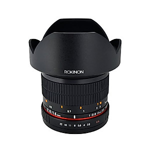 Rokinon 14mm f/2.8 IF ED UMC Ultra Wide Angle Fixed Lens w/ Built-in AE Chip for Nikon