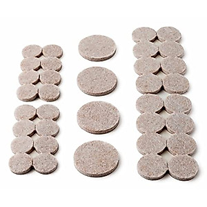 Scotch SP842-NA Felt Pads, 36 Count (Pack of 1), Beige