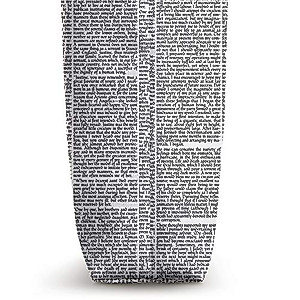 Frankenstein Mary Shelley Vintage Classic Book Text Pattern Tote Bag