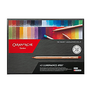 Caran D'ache Luminance Colored Pencil Set of 40 (6901.740)