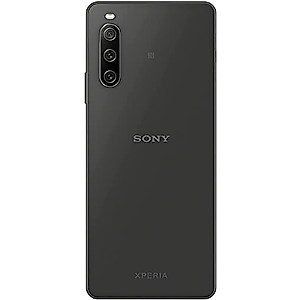 Sony Xperia 10 IV Dual SIM 128GB ROM + 6GB RAM (GSM only | No CDMA) Factory Unlocked 5G Smartphone (Black) - International Version