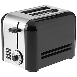 Cuisinart CPT-320 Compact Stainless 2-Slice Toaster, Brushed Stainless (Renewed)
