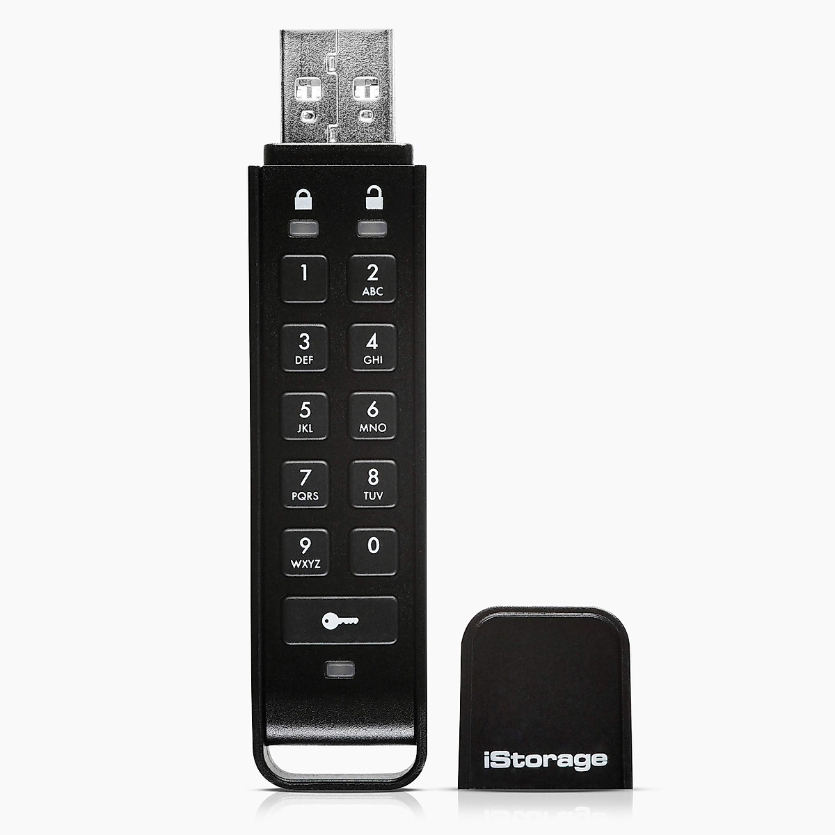 iStorage datAshur Personal2 64 GB | Secure Flash Drive | Password Protected | Portable | Military Grade Hardware Encryption