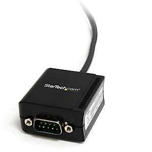 StarTech.com USB 3.0 to Gigabit Ethernet Adapter - 10/100/1000 NIC Network Adapter & StarTech.com USB to Serial Adapter - 1 Port - FTDI USB UART Chip - DB9 (9-pin) - USB to RS232 Adapter,Black