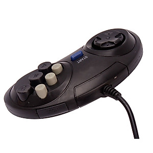 BlastCase Classic Sega Genesis Controller- 6-Button Game pad