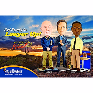Royal Bobbles Better Call Saul Gus Fring Collectible Bobblehead Statue