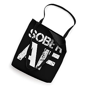 Sober AF Alcoholism Addiction Recovery Rehabilitation Tote Bag