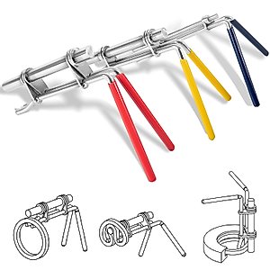 3 Pack Hydraulic Seal Installation Tools, Hydraulic Cylinder Piston Repair Seal Kit, U-Cup Rod Seal Installation Tool Kits Upgraded Seal Twistor Install Tool Set
