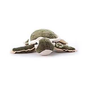 The Petting Zoo, Hatchling Sea Turtle Stuffed Animal, Gifts for Kids, Baby Sea Turtle Plush Toy 9 inches