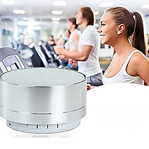 This Is Your Time Wireless Bluetooth Audio Small Steel Cannon Subwoofer Mini Portable Gift Card Bluetooth Speaker,gold