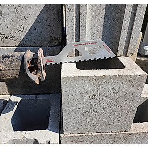 9-Inch Brick, Masonry, Aerated Concrete, Engineered Stone Cutting Reciprocating Saw Blade - Caliastro 2-Pack