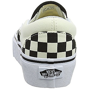 Vans Men's Low-Top Slip On Trainers, Black and White Checker W, 9