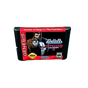 Aditi Punisher In Streets of Rage 2 - 16 bit MD Games Cartridge For MegaDrive Genesis Console (Japan Case)