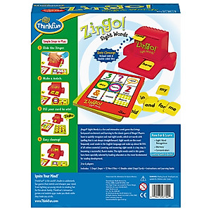 ThinkFun Zingo 1-2-3 Number Bingo Game | Perfect for Kids Aged 4 and Up | Award-Winning Toy of the Year Nominee | Fun Learning Experience