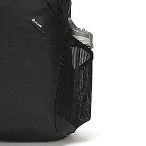 Pacsafe Vibe 20L Security & Anti-Theft Daypack - Slash Proof & Lockable, Black