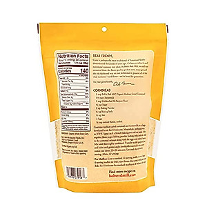 Bob's Red Mill Organic Medium Grind Cornmeal, 24 OZ