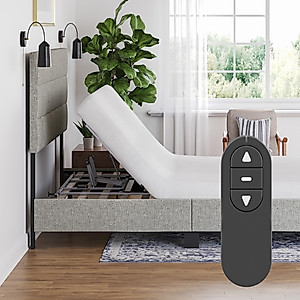 Boyd Sleep Queen Adjustable Bed Kit – Turn Your Mattress & Frame Into Heads-Up Adjustable Base with Powerful Motor, Wireless Remote, Head Incline, Easy Assembly, Zero Clearance Design