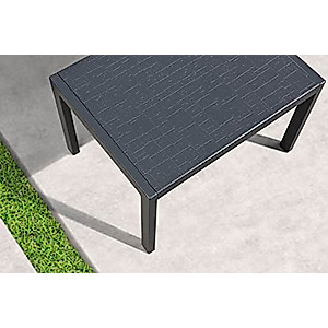 PURPLE LEAF Outdoor Tanning Lounge Chair Set with Face Hole Aluminum Adjustable Chairs Wheels Pillows and Table for Poolside Beach Patio Reclining Sunbathing Lounger Blue