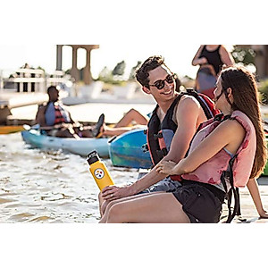 Simple Modern Officially Licensed NFL Denver Broncos Water Bottle with Straw Lid | Vacuum Insulated Stainless Steel 32oz Thermos | Summit Collection | Denver Broncos