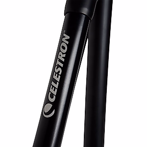Celestron – Regal Premium Tripod – Sturdy Aluminum Tripod with Extendable Center Column – Interchangeable Feet to Fit Your Terrain – Use for Spotting Scope, Binocular, Camera, and Small Telescope