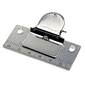 Tape Measure Fixing Clip MEETOOT Measuring Tape Clip Measure Precision Tool Stainless Steel Accurate Read Internal Measurement Aid Tools