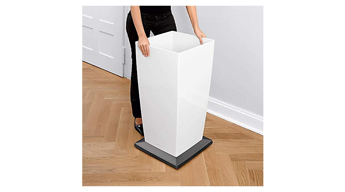 Lechuza Cubico Premium 30 Scarlet Self-Watering Planter | Modern & Elegant
