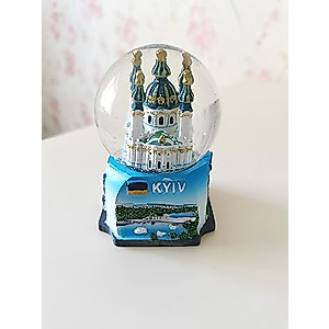 Kyiv Snow Globe Souvenir Capital of Ukraine
