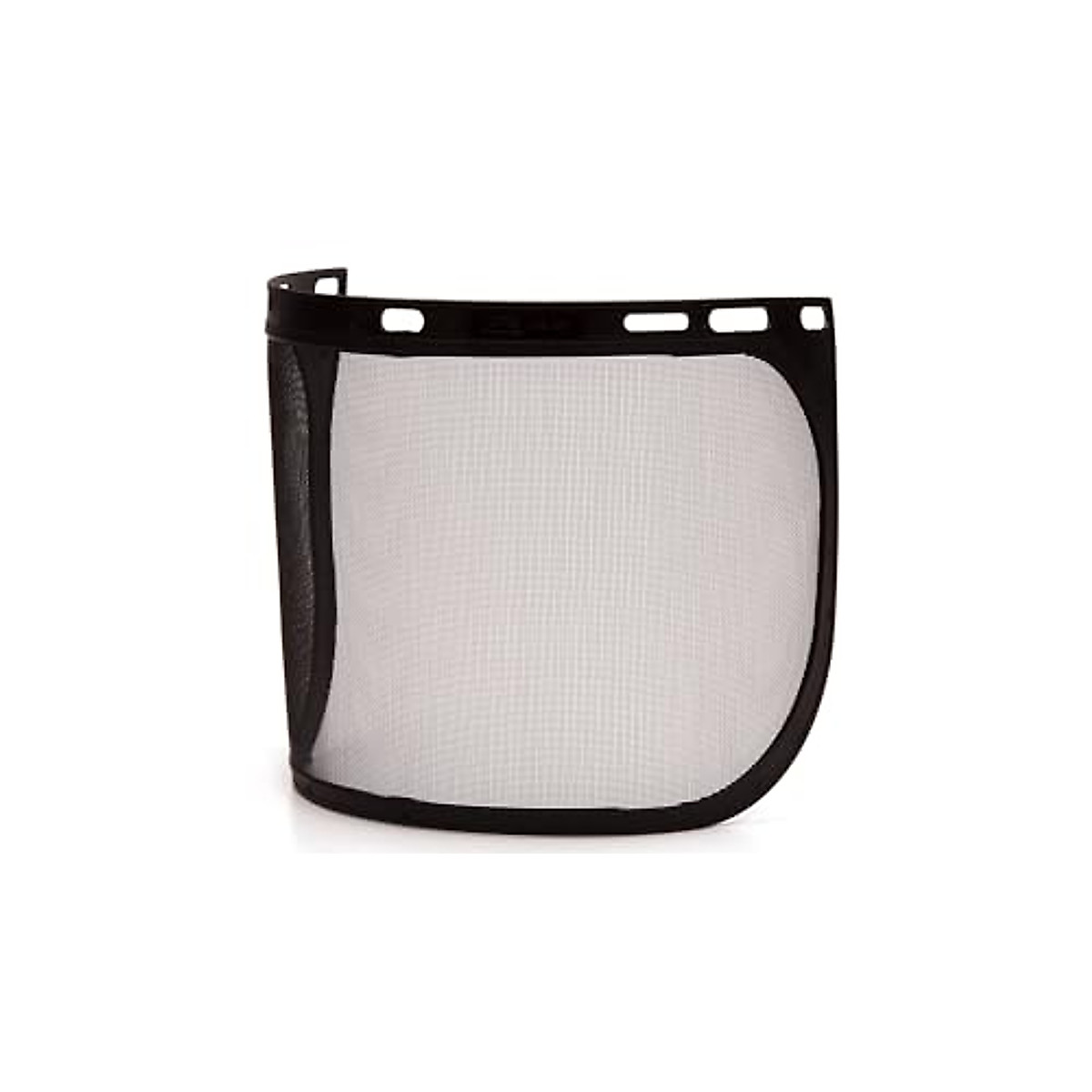 Pyramex Safety Full Face Shield Eye & Head Protection (Headgear Not Included), Black Mesh Steel Wire Mesh - ANSI Z87.1 for Mesh Safety