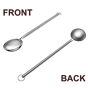 42 Inch Stainless Steel Spoon Boil Ladle with Long Handle Mixing Spoon Great for Big Stock Pots, Stiring/Mixing, Home Brewing, Turkey Fryer, Stiring Lobster Ladle