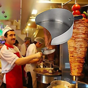 Zz Pro Rotisserie Catch Pan Meat Catcher for Shawarma Doner Kebab Grill Machine
