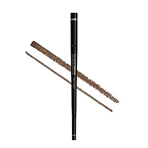 WUNDER2 DUAL BROW LINER Makeup Eyebrow Liner Pencil With Angled Tip and Ultra Fine Tip Dual Precision Brow Liner Eye Brow Make Up, Color Black/Brown