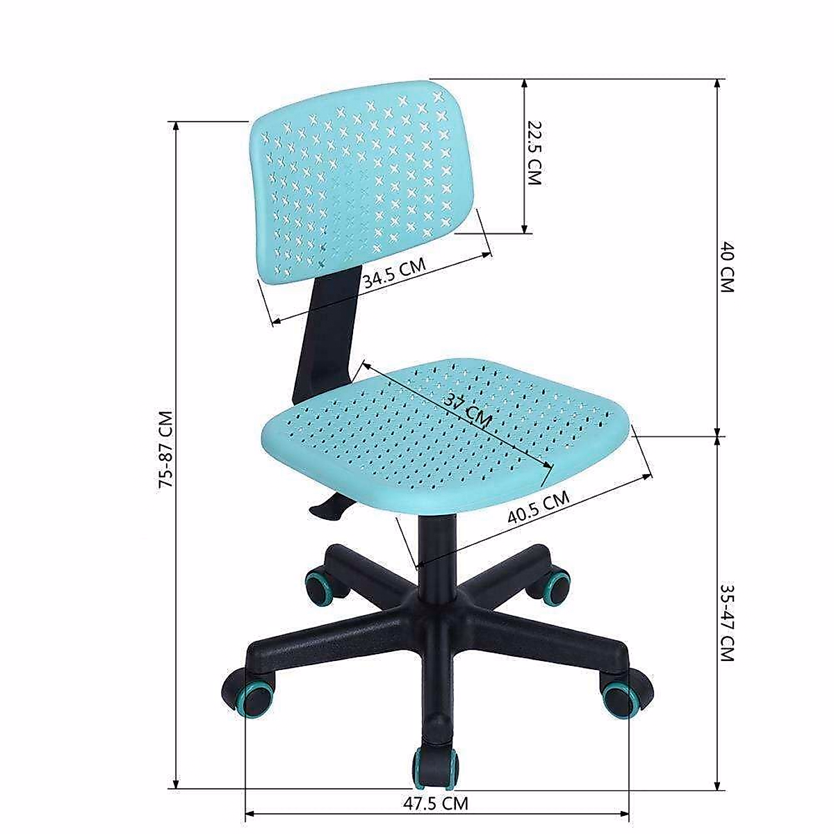JTSQ Desk Chair Computer Adjustable 360° Swivel Seat Gaming Chair Office Chair Desk Chair Computer Chair Home Office Desk Chairs Gamer Chair Office Chairs Rolling Chair